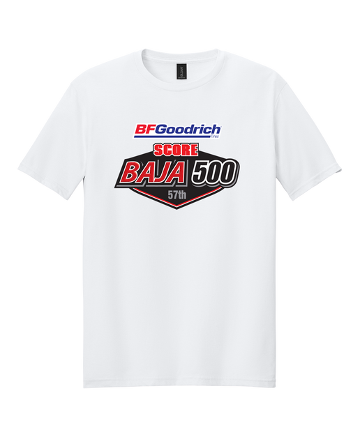 SCORE 57th BAJA 500 Tee - White – SCORE International Off Road Racing