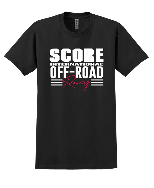 SCORE Racing Tee - Black – SCORE International Off Road Racing