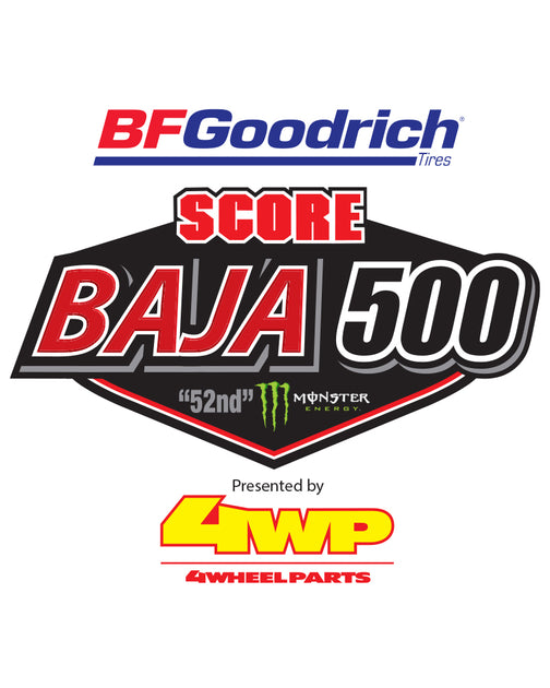 2020 SCORE 52nd BAJA 500 Sticker – SCORE International Off Road Racing
